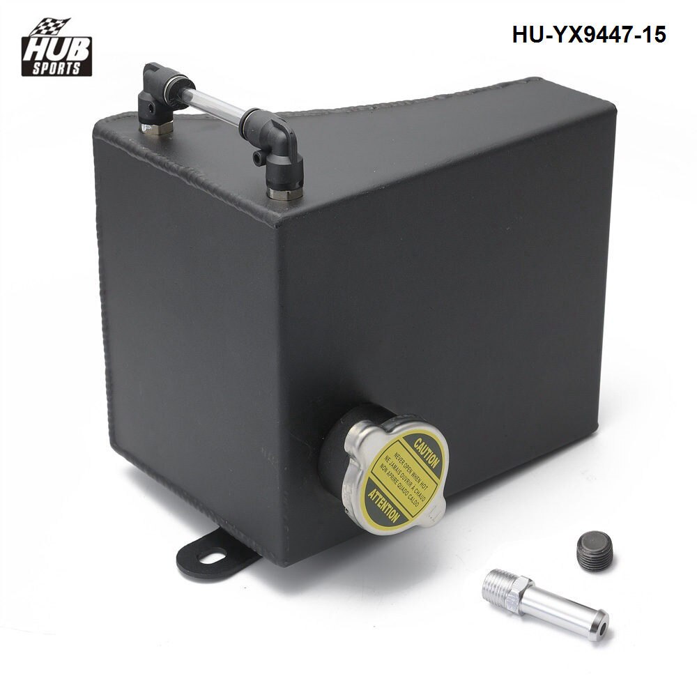 Polished Aluminium Radiator Coolant Reservoir Kit ... – Vicedeal