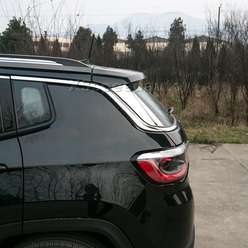 Auto-Styling Voor Jeep Compass Rear Side Window Sp... – Vicedeal