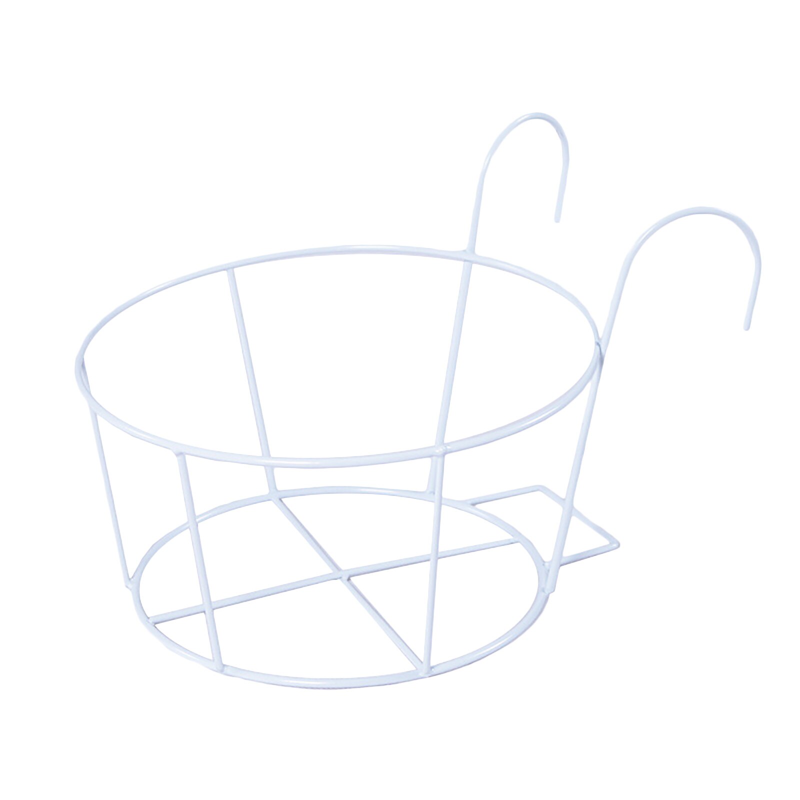 Balcony Hanging Plant Racks Round Flower Pot Rack ... – Grandado