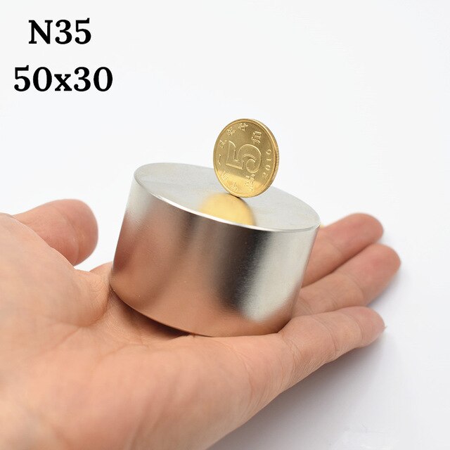 N52 50x30 Super powerful Neodymium magnet strong r... – Vicedeal