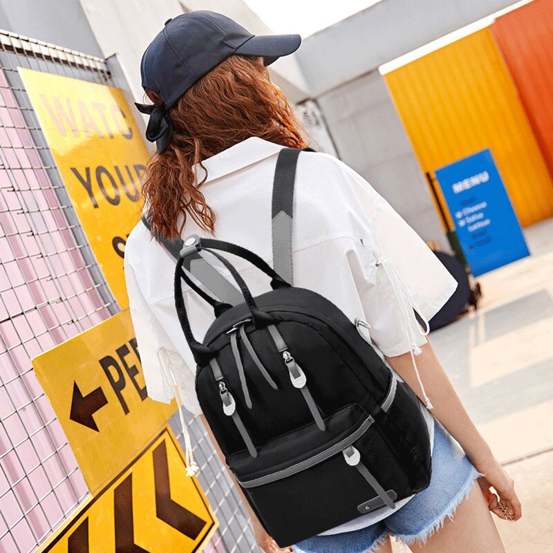 Vrouwen Canvas Rugzakken Sac Multifunctionele Vrou... – Grandado