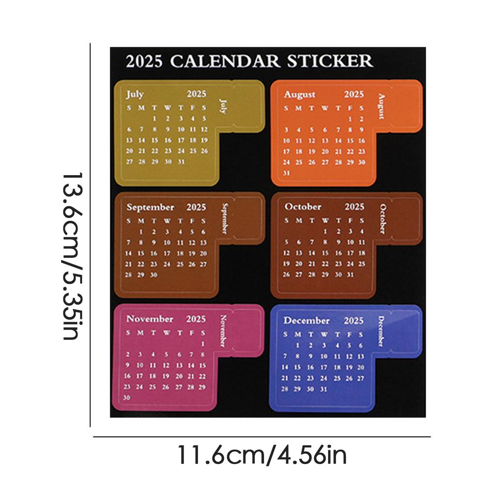 Monthly Tabs 2025 Monthly Decals With Index Tabs S... – Grandado