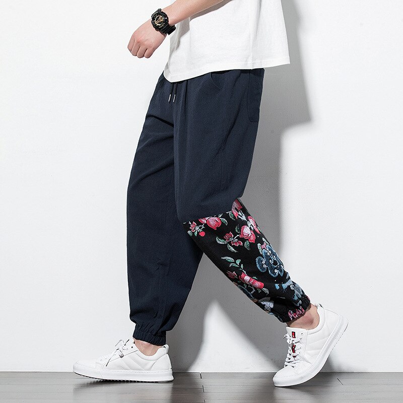 Kimono Yukata Print Pants Japanese Kimono Traditio... – Grandado