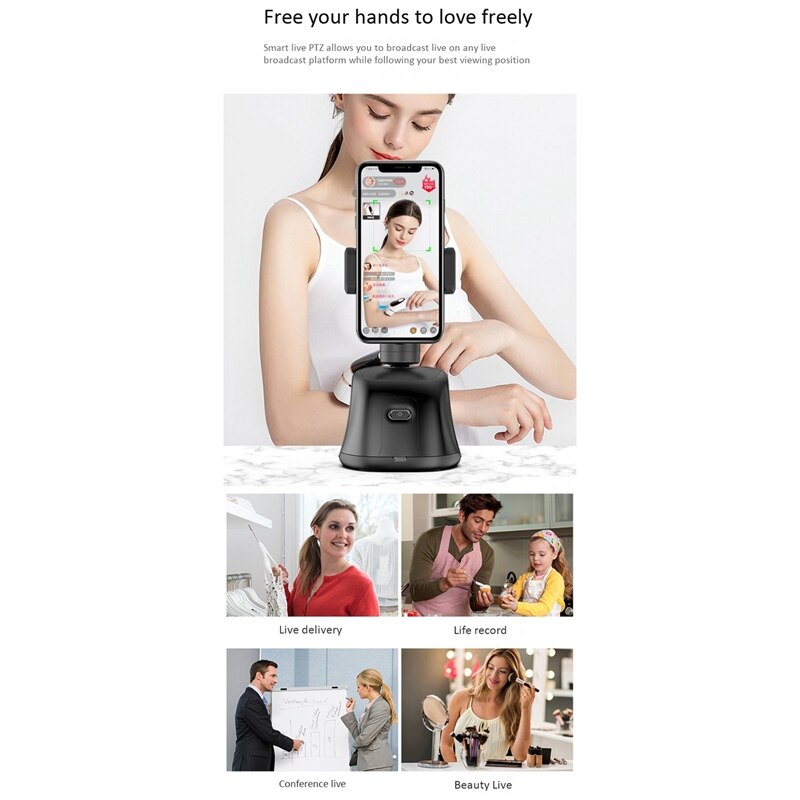 Q8 Smart Volger Gimbal 360 ° Roterende Automatisch... – Grandado