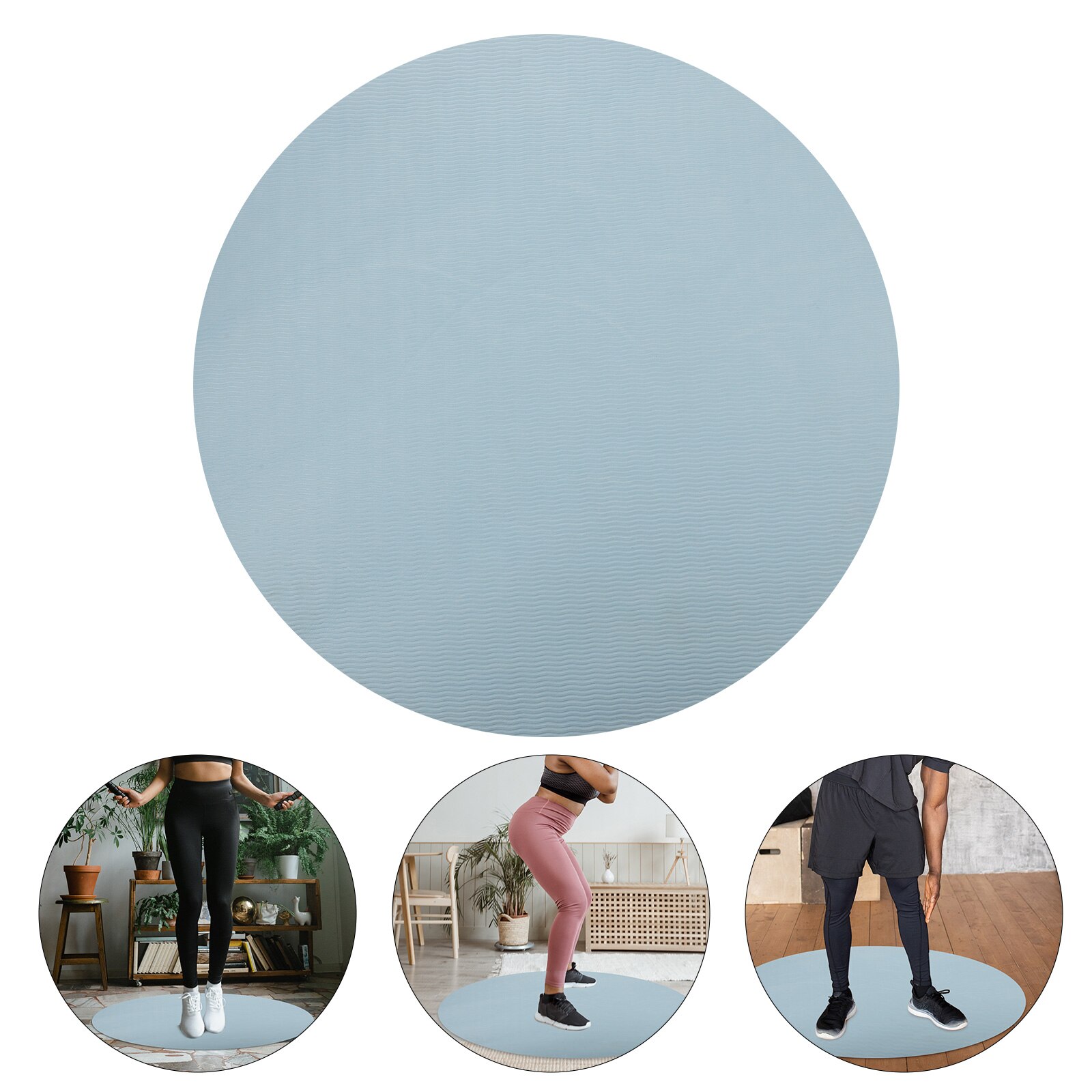 Yoga Mat No-Slip Sport Mat Fitness Pilates Pad Dra... – Vicedeal