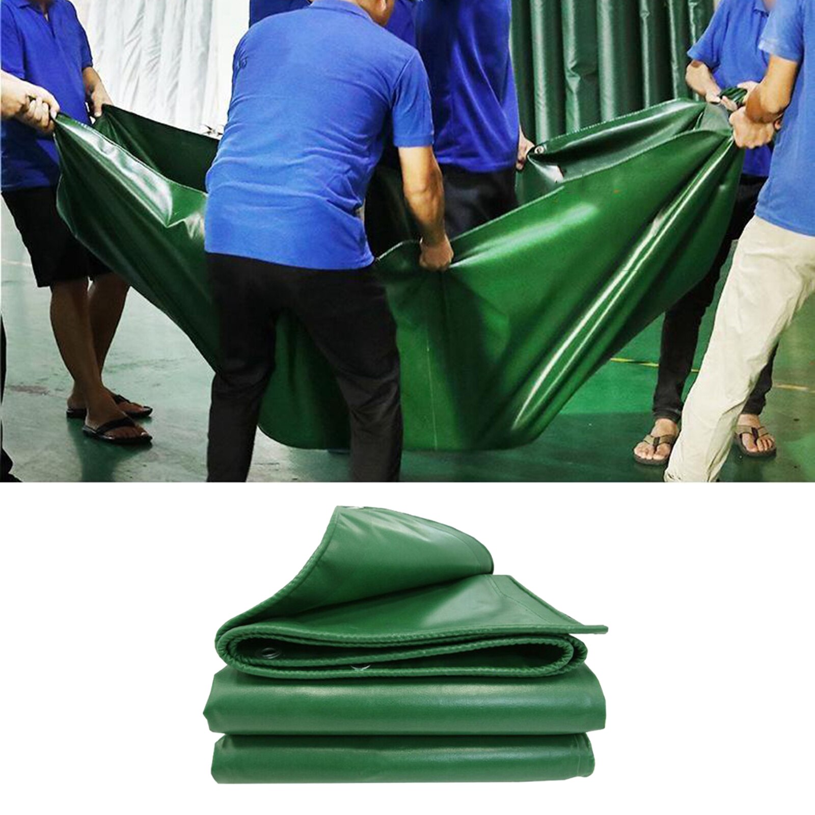 Heavy Duty Poly Tarp Waterproof Tarpaulin Canopy T... – Grandado