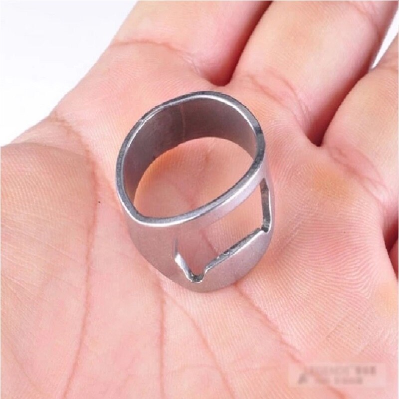 50 Stks/partij Rvs Bier Flesopener Wijn Vinger Rin... – Grandado