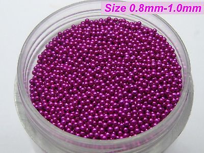 50Gram Pink Glass Micro Beads Microbeads No-hole 0... – Grandado