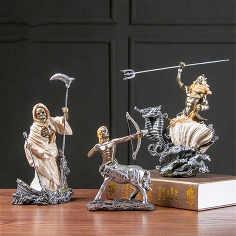 Greek Mythology Figure Death Zeus Centaur Poseidon... – Grandado
