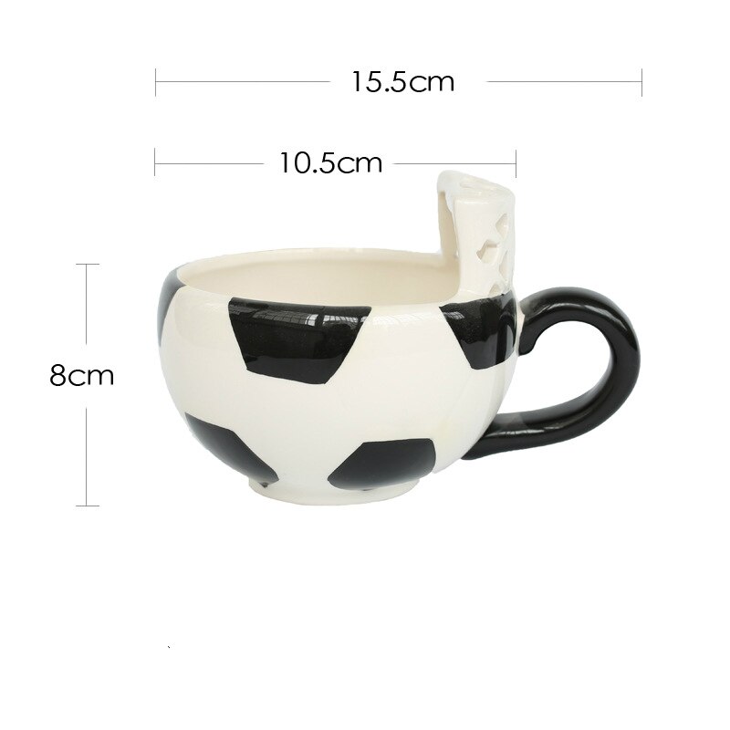 Ceramic Coffee Cup Tea Cup Milk Cup Football Baske... – Grandado