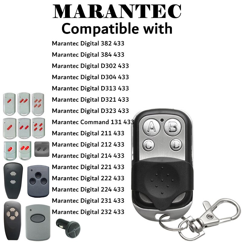 Marantec Digital 302 304 remote control 433,92MHz ... – Grandado