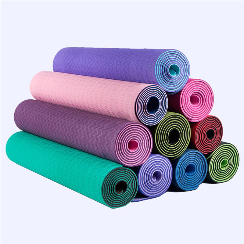 Double Side Anti-slip Yoga Mat Portable Yoga Fitne... – Vicedeal