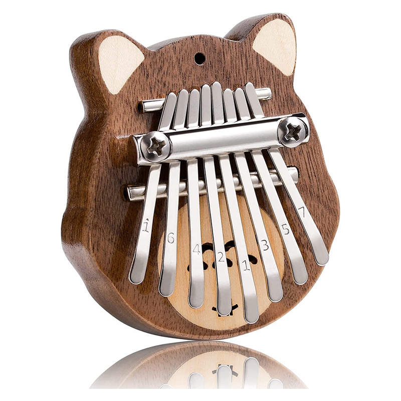 Mini Kalimba 8 Key Exquisite Finger Thumb Piano, M... – Grandado