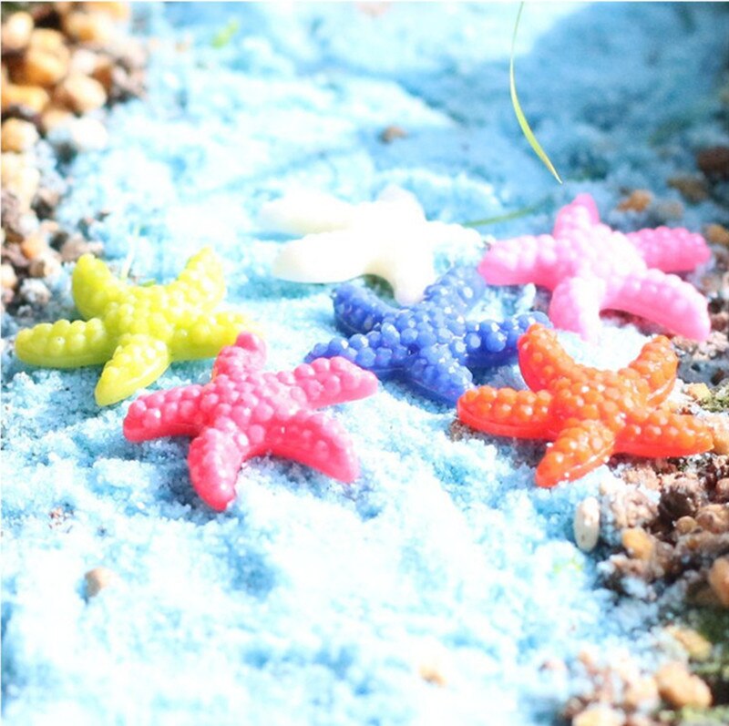 10pcs Resin Cute Miniature Starfish Fish Tank Aqua... – Grandado