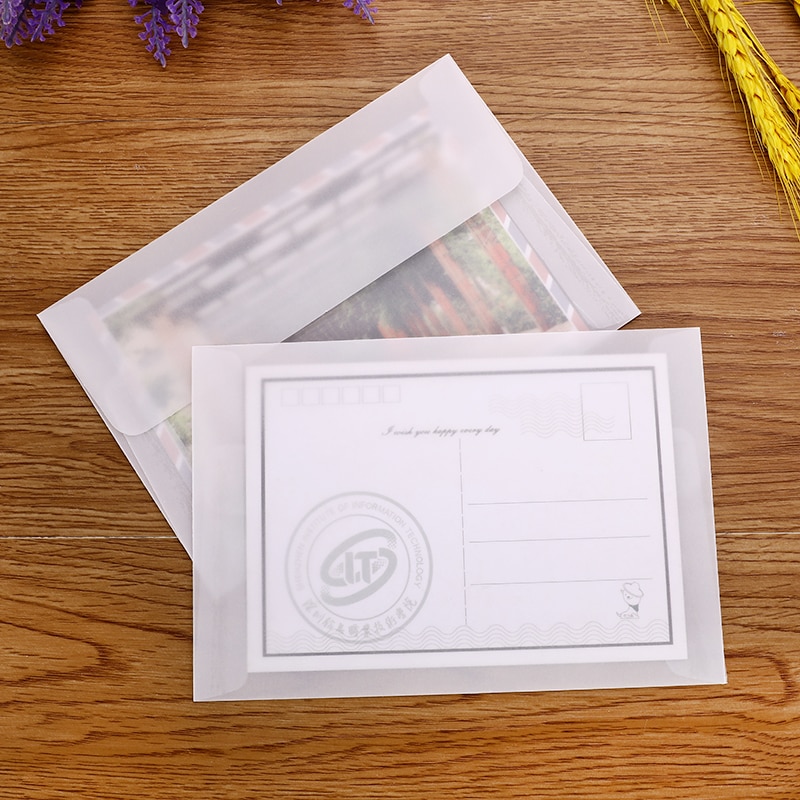 10 Pcs/Lot B6 Cute Transparent Sulfuric Acid Paper... – Grandado