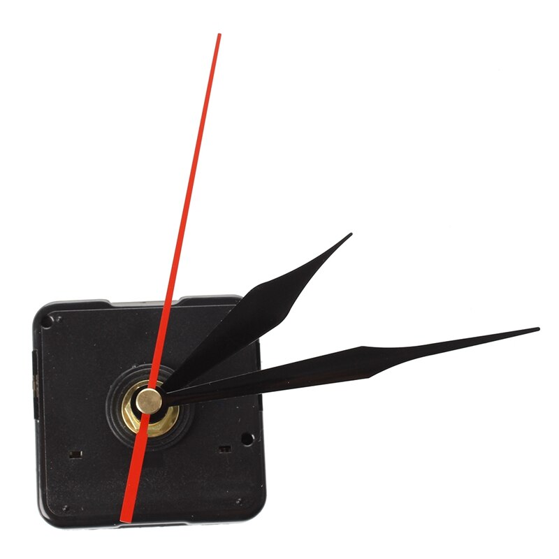 Quartz clock Movement Mechanism 3 Black + Red Need... – Grandado