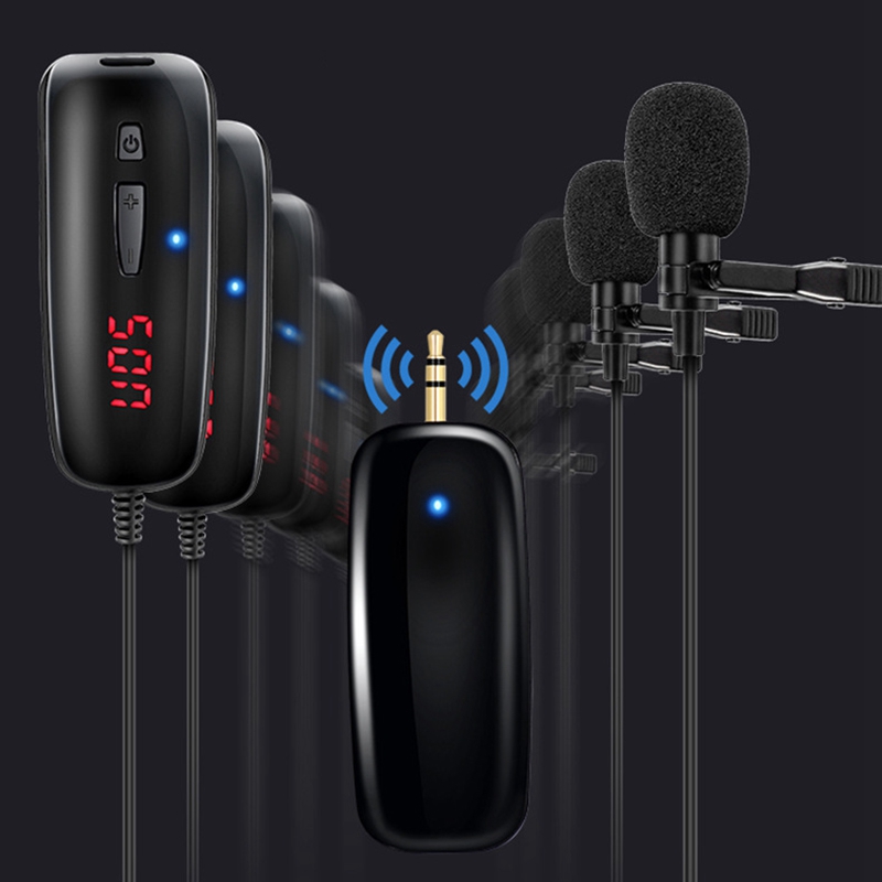 Lavalier Lapel Microphone,UHF Omnidirectional Reco... – Vicedeal