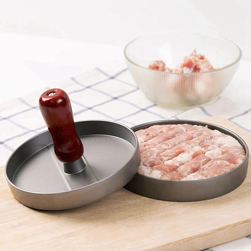 Kitchen Hamburger Meat Tool Burger Mold Round Shap... – Vicedeal