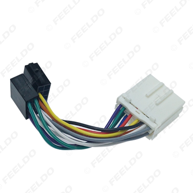 FEELDO 1Pc Car Stereo Conversion Plug Wire Adapter... – Grandado