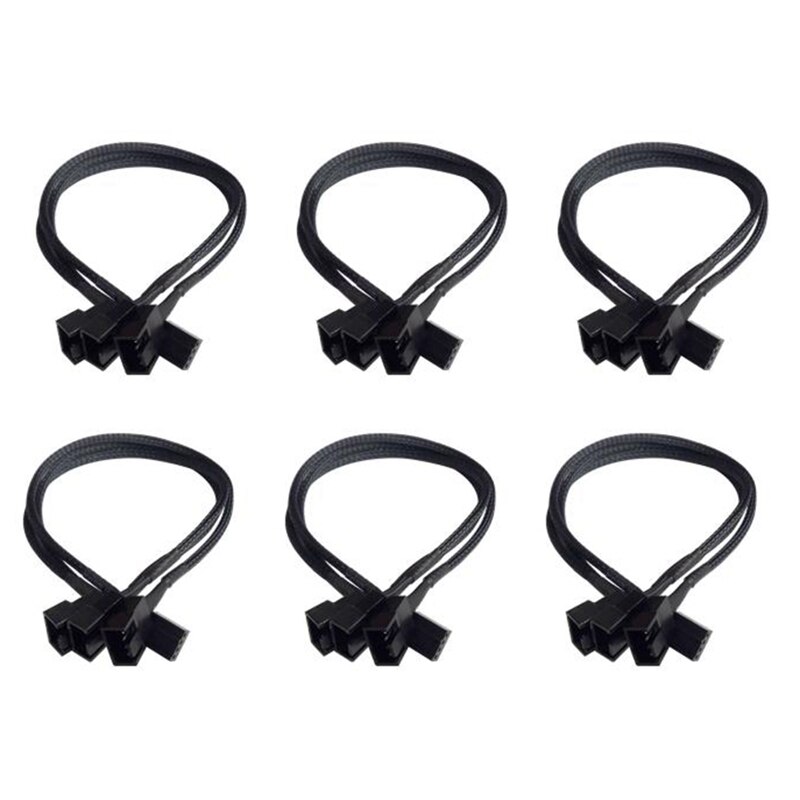 Pwm Fan Splitter Adapter Kabel Mouwen Gevlochten Y... – Vicedeal