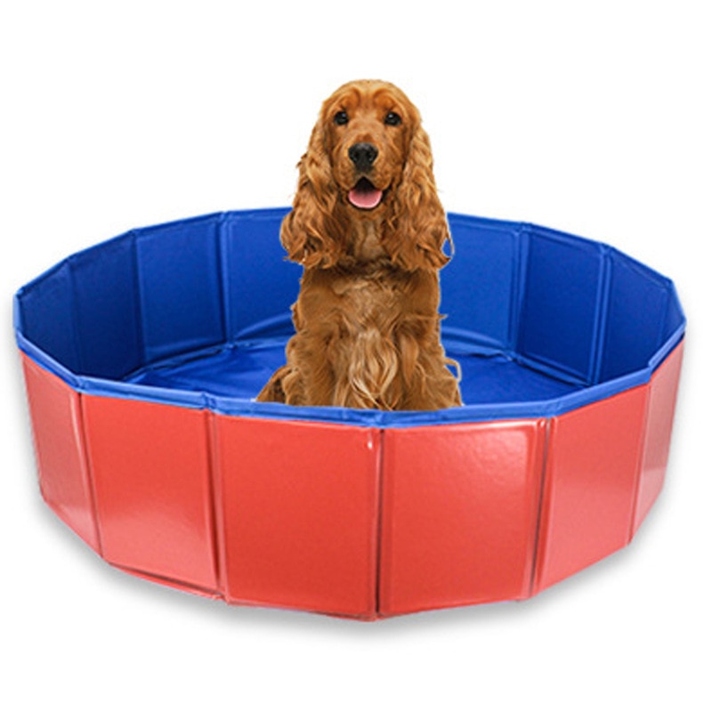 A Foldable Dog Pet Bath Pool Collapsible Dog Pet P... – Vicedeal