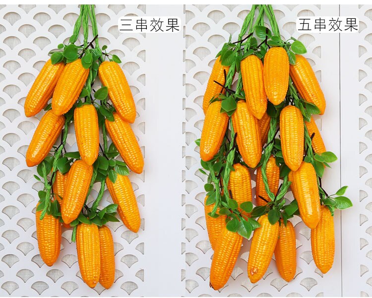 58cm Artificial Corn String Home Garden Kitchen Pa... – Grandado