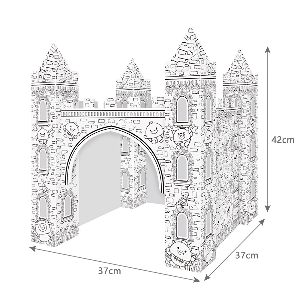 DIY Drawing Toy Kids Doodle Drawing Castle Kid Pla... – Grandado