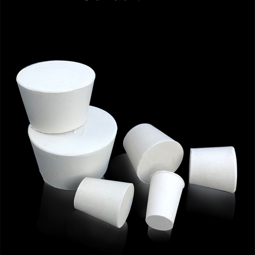10pcs/lot #4-#10 Rubber stopper, erlenmeyer flask ... – Vicedeal