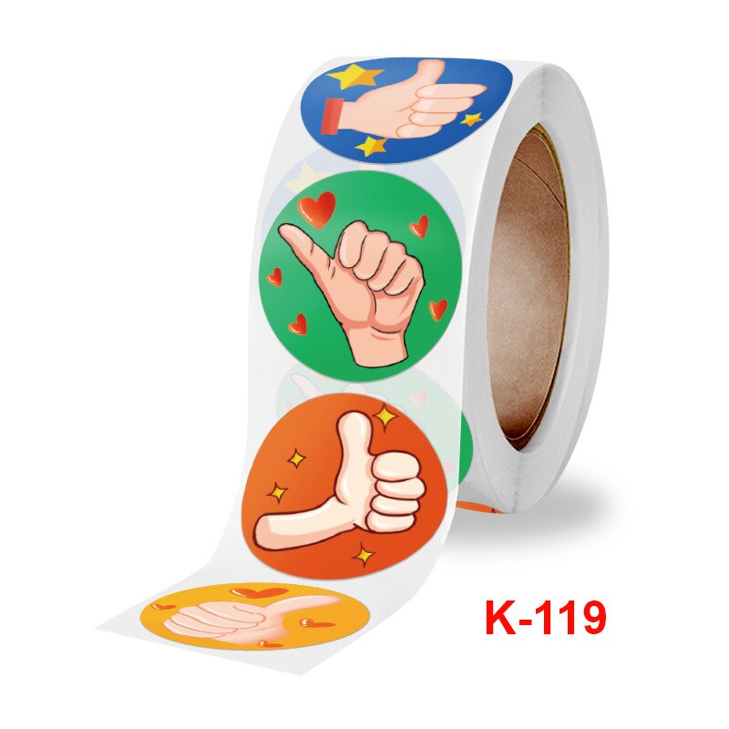 500pcs Encouragement Reward Stickers Thumbs Up Rew... – Grandado