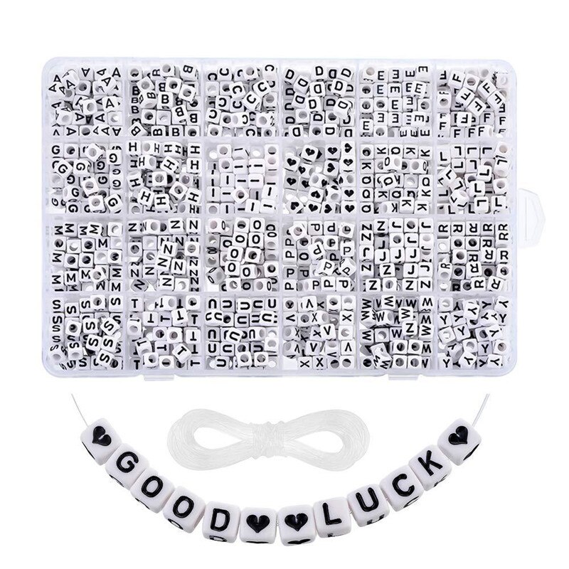 DIY Letter Beaded 1200PCS Set Handmade Beaded Mate... – Vicedeal
