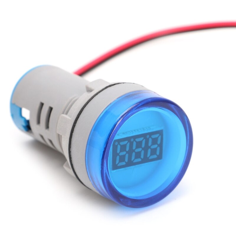 AC 220V 0-100A Digital Ammeter 22mm Display Monito... – Grandado