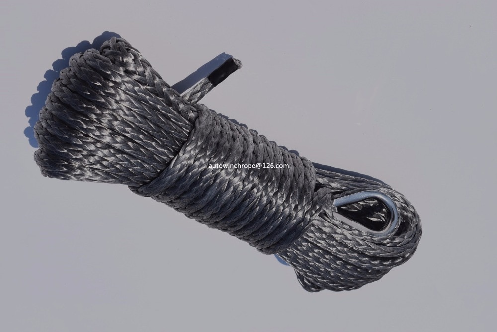 Grey 6mm*15m ATV Winch Line,Off Road Rope,Syntheti... – Grandado