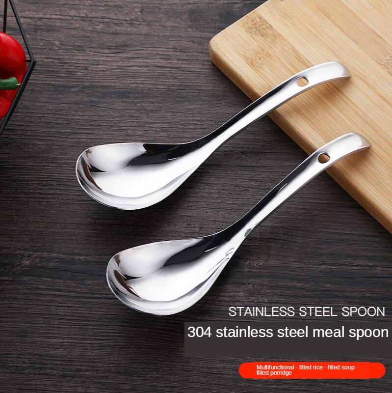 Servies Rijst Lepel Roestvrij Staal Restaurant Kan... – Grandado