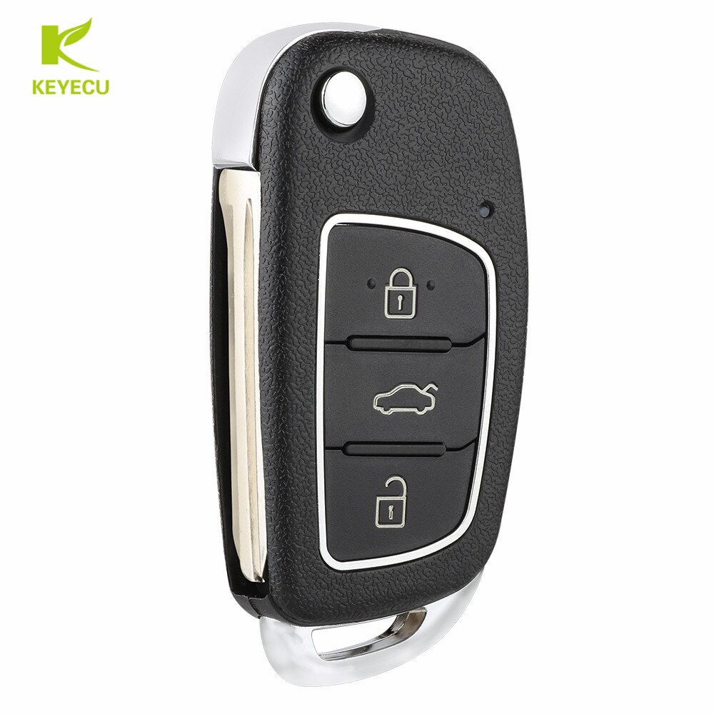 KEYECU Replacement Flip Remote Key Fob 433MHz 4D60... – Vicedeal