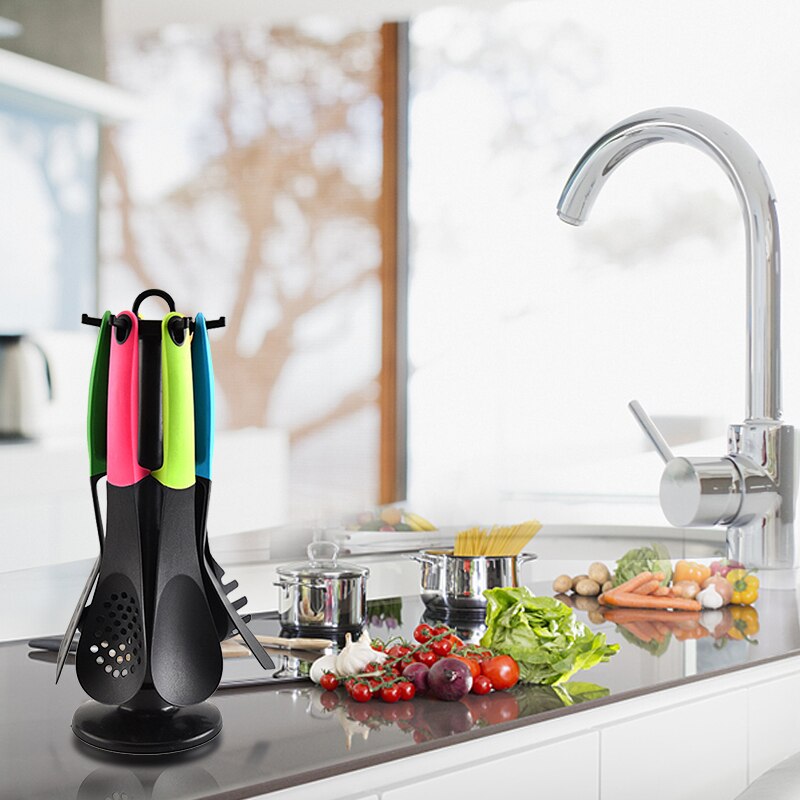 Koken Tools Set 6 Stuks Anti-aanbak Kookgerei Nylo... – Vicedeal