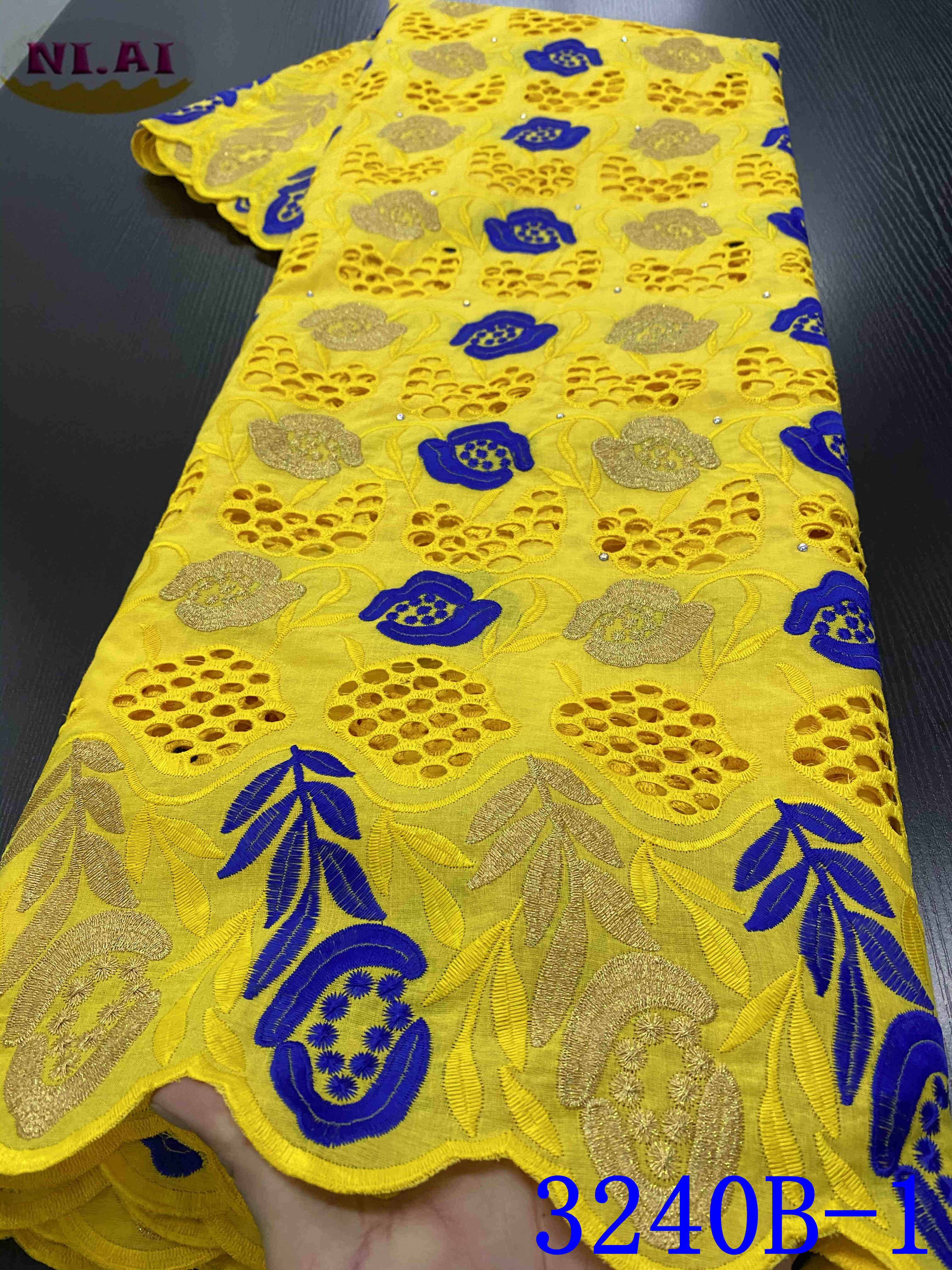 African Dry Lace Fabric Voile Laces Fabric Cotton ... – Grandado