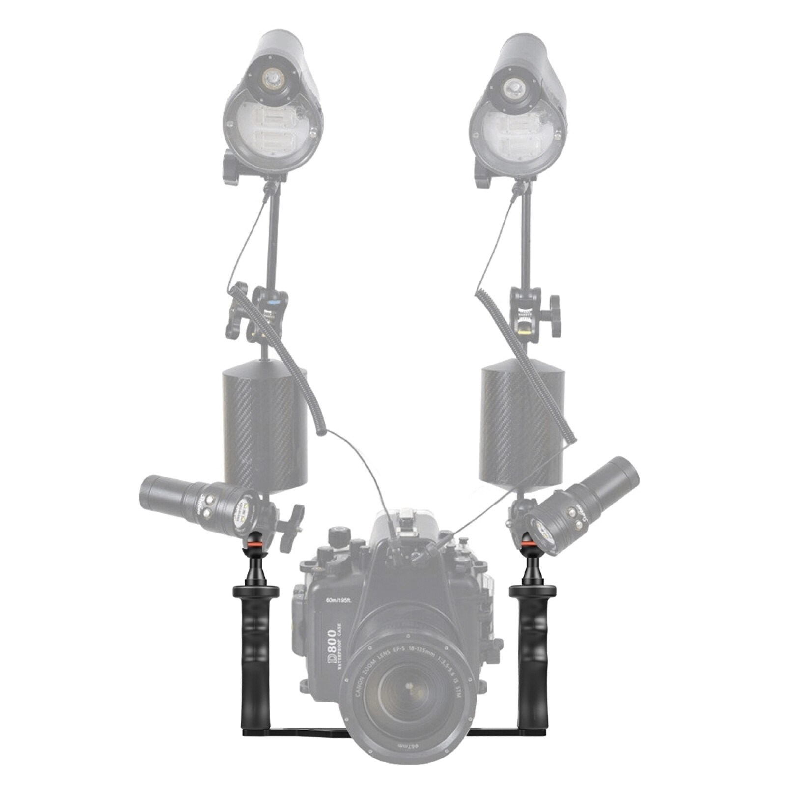 Puluz Dual Handgrepen Aluminium Lade Stabilisator ... – Grandado