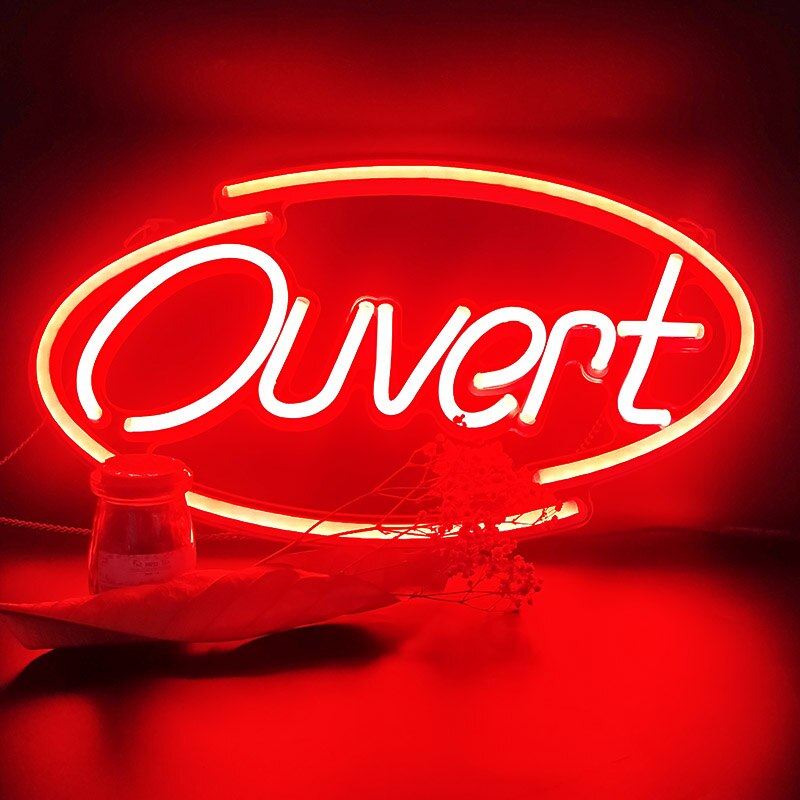 18‘’x10‘’ Neon Inscription Commercial Lights Color... – Grandado