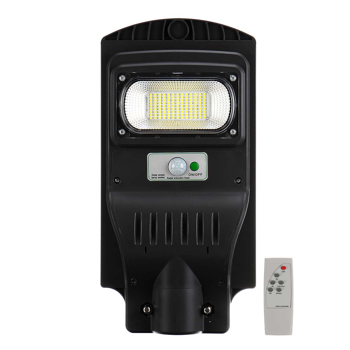 Lampadaire solaire LED avec télécommande éclairage... – Grandado