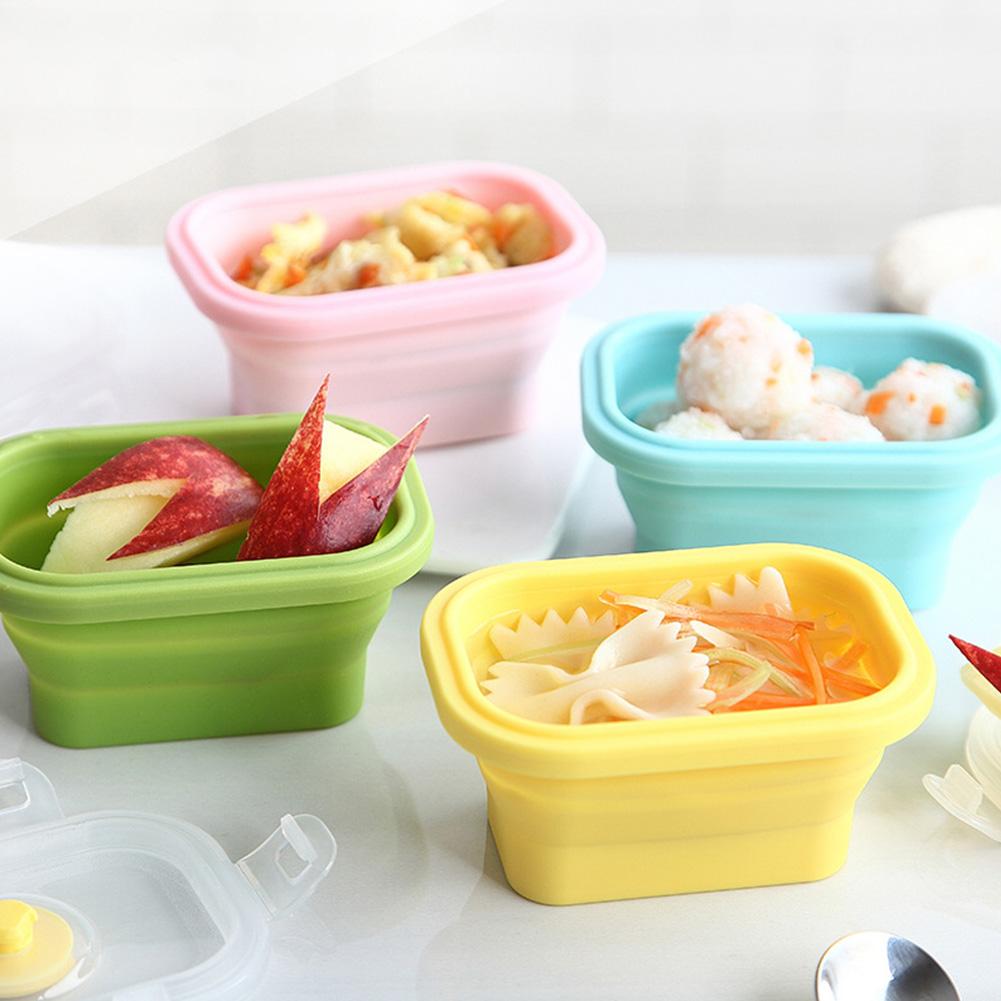 4Pcs Silicone Folding Complementary Food Storage B... – Grandado