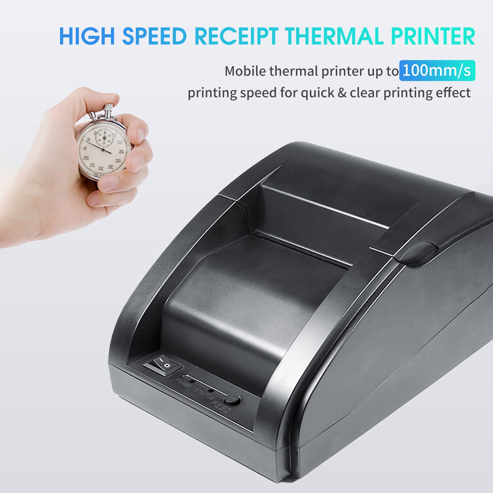 58mm Receipt Thermal Printer USB BT Mini Portable ... – Grandado