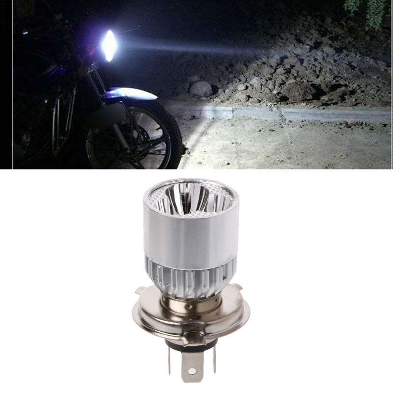 DC 12-80V H4 3 LED Motorcycle Headlight Bulb Hi/Lo... – Vicedeal