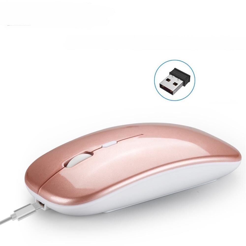 Wireless Touch Mouse Optical USB Receiver Slim Sil... – Vicedeal