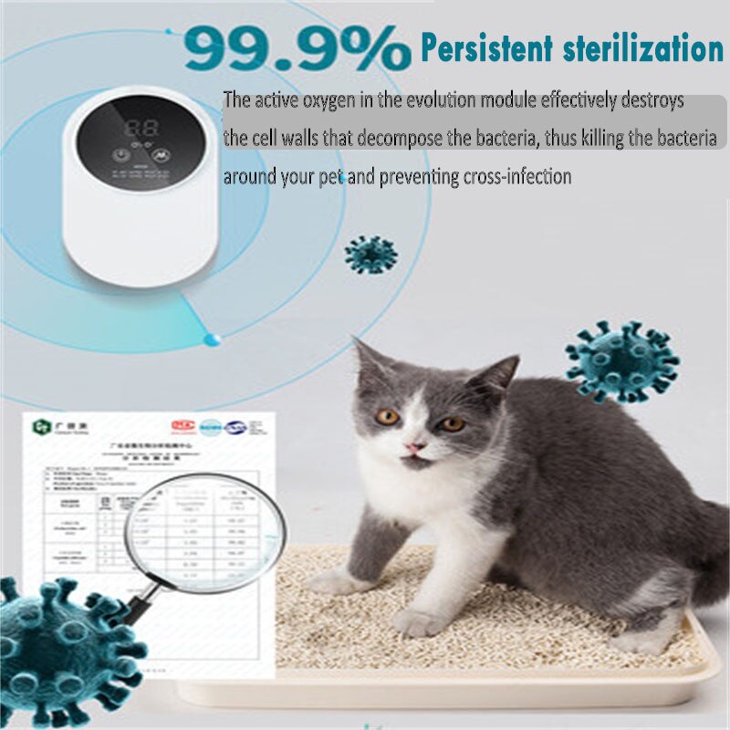 MAMY PETS Portable Air Purifier Litter Box Deodori... – Vicedeal