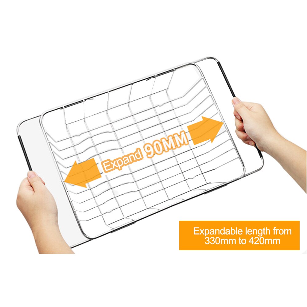 Expandable Dish Drying Rack Over the Sink Dish Rac... – Vicedeal