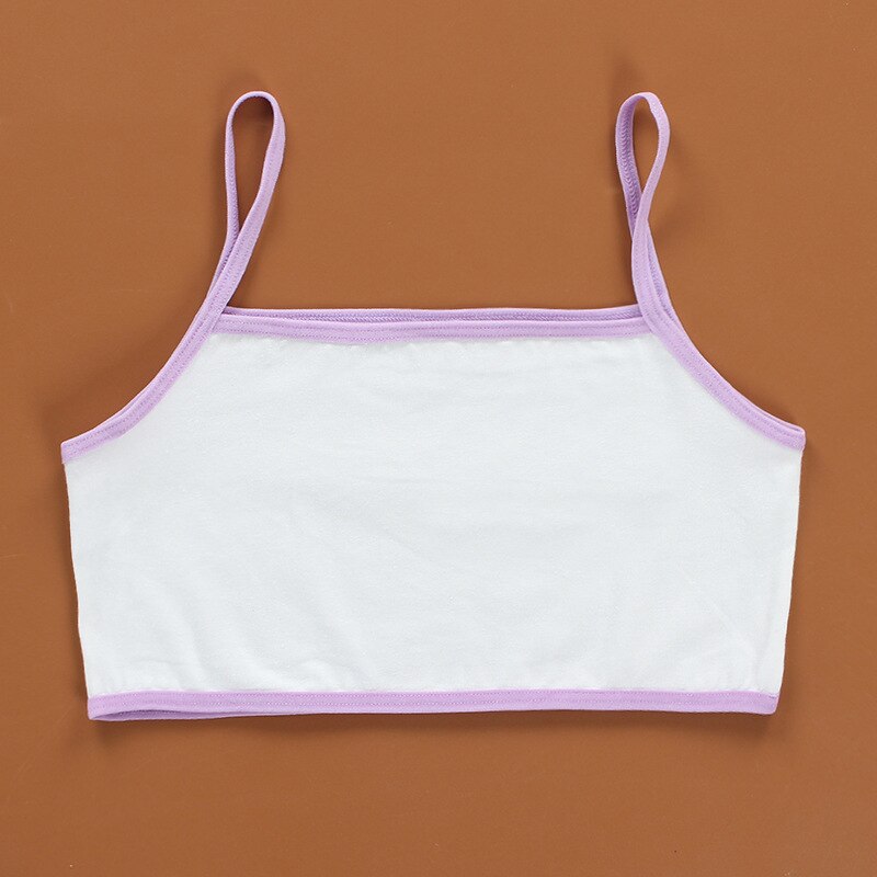 3pcs Cotton Girls Student Bra Kids Growing Trainin... – Grandado