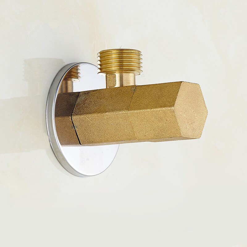Gold Finish Brass Angle Filling Valve Bathroom Plu... – Vicedeal
