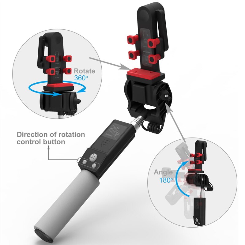 Handheld Gimbal Smartphone Electric 360 Degree Rot... – Grandado