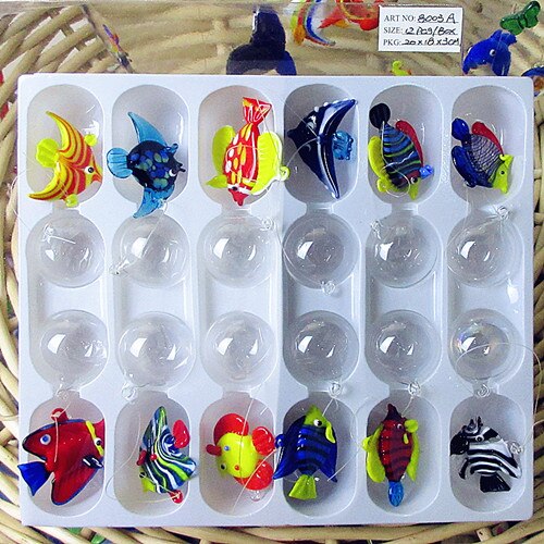 Handmade Art Sea Animal Statue Floating Miniature ... – Grandado