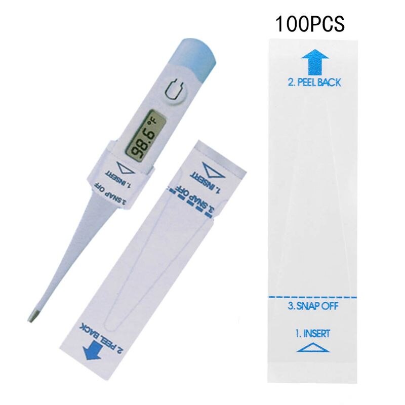 100PCS Digital Thermometer Probe Covers Disposable... – Vicedeal